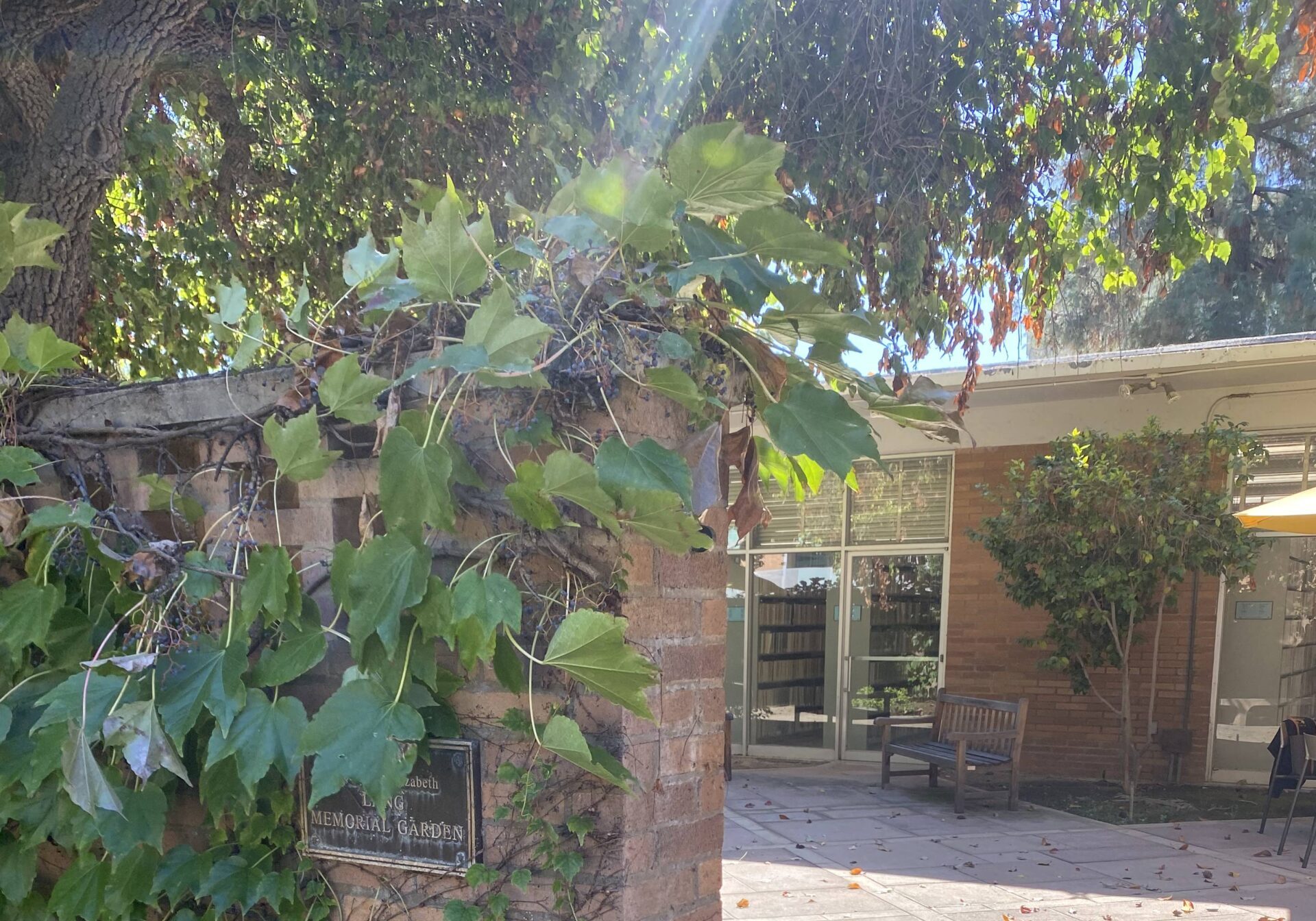 The Robert and Elizabeth Lang memorial garden - Highlander