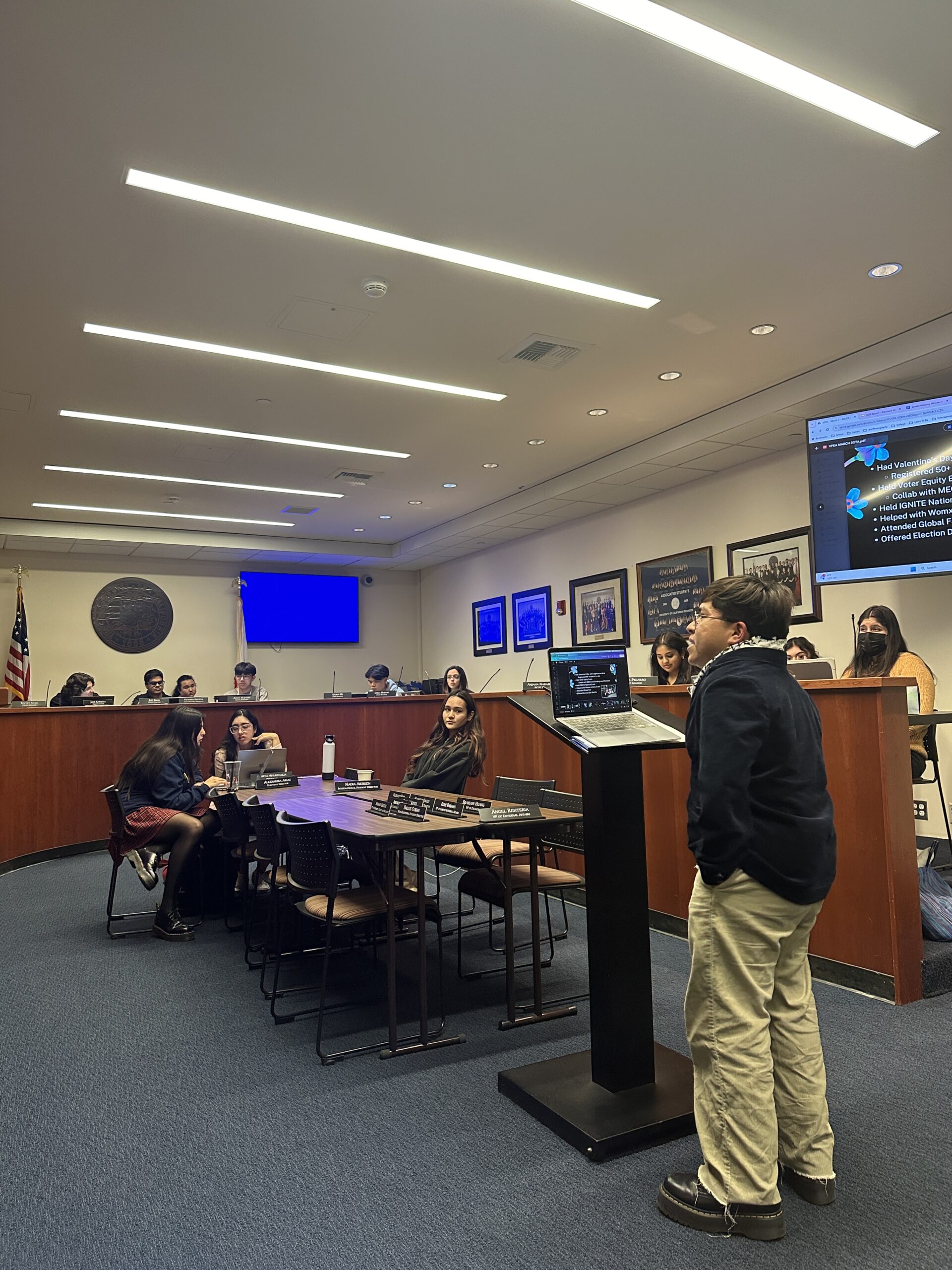 ASUCR Senate Meeting #16 - Highlander