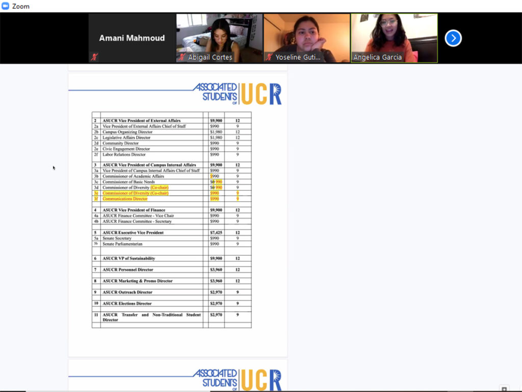 ASUCR holds special elections for incoming president pro tempore and ...